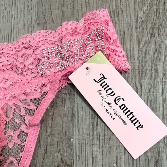 Juicy Couture | Intimates & Sleepwear | Juicy Couture Lace Thong Nwt ...